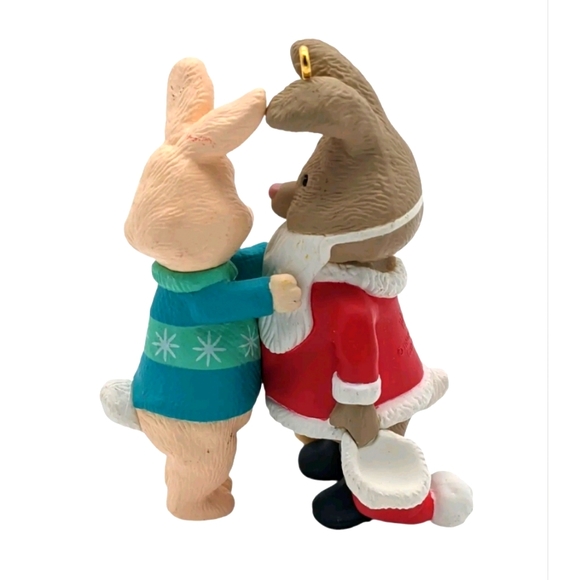 Hallmark | Holiday | Vintage Hallmark Keepsake Bunny Rabbit Mom Dad ...